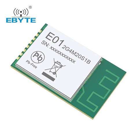 Ebyte Wireless Electronic Components 24g 20dbm Small Sized Spi Rf Module