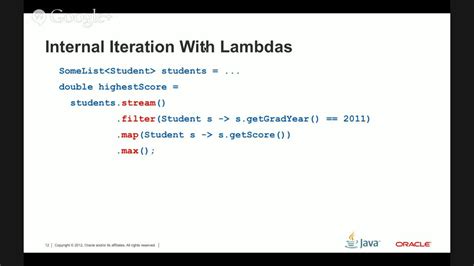 Project Lambda Functional Prog Constructs And Simpler Concurrency In Java Se 8 Youtube