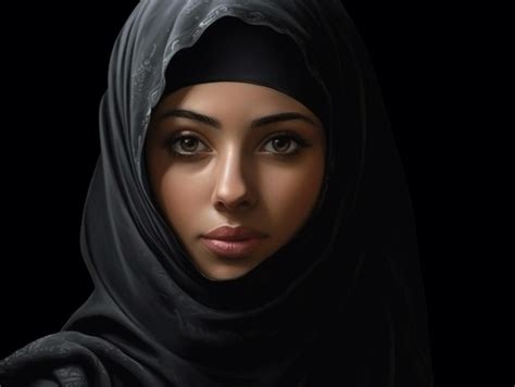 Premium Photo Sad Muslim Girl
