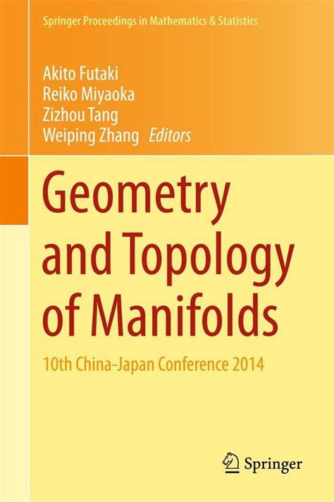 Springer Proceedings In Mathematics And Statistics 154 Geometry And Topology Of