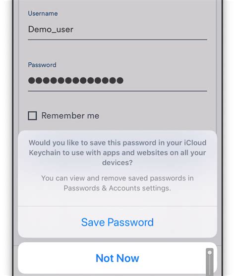 How To Save User Login Info In Ios Flutter App Stack Overflow