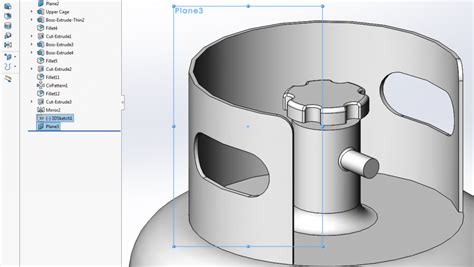 How To Create A Plane Parallel To The Screen Cad Booster