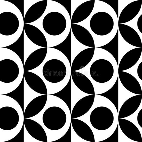 Seamless Curved Shape Pattern Stock Vector Illustration Of Backdrop Curved 91416836