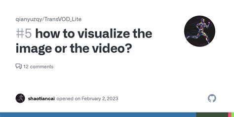 How To Visualize The Image Or The Video · Issue 5 · Qianyuzqytransvodlite · Github