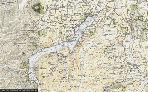 Historic Ordnance Survey Map Of Ullswater 1901 1904