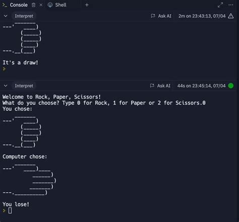 masoud mashayekh on linkedin 100 days of code python day 4 100 rock paper scissors what i did …