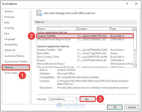 How To Use The Data Analysis Toolpak In Excel 13 Features