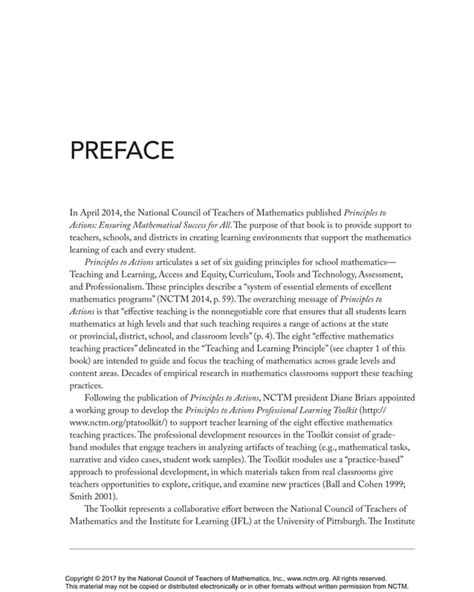 Taking Action Implementing Effective Mathematics Teaching Practices In Grades 9 12 Etcpdf