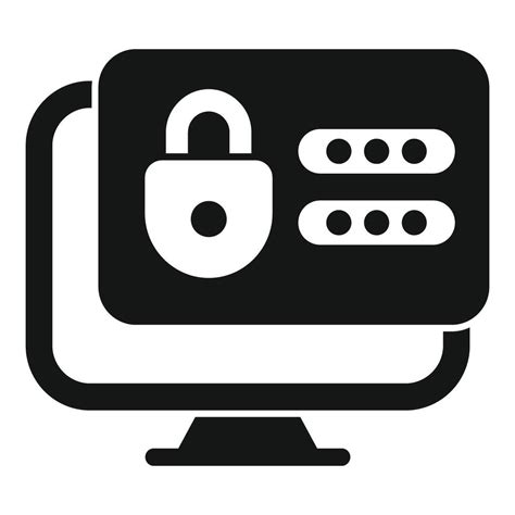 Computer Security System Protecting User Data With Password 48289662 Vector Art At Vecteezy