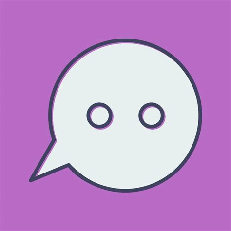 Message Bubbles Vector Icon 23559746 Vector Art At Vecteezy