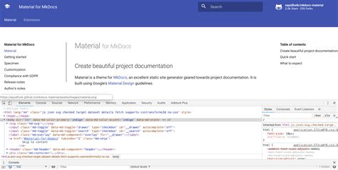 Chrome Breaks Layout If System Language Is Chinese Issue Squidfunk Mkdocs Material Github