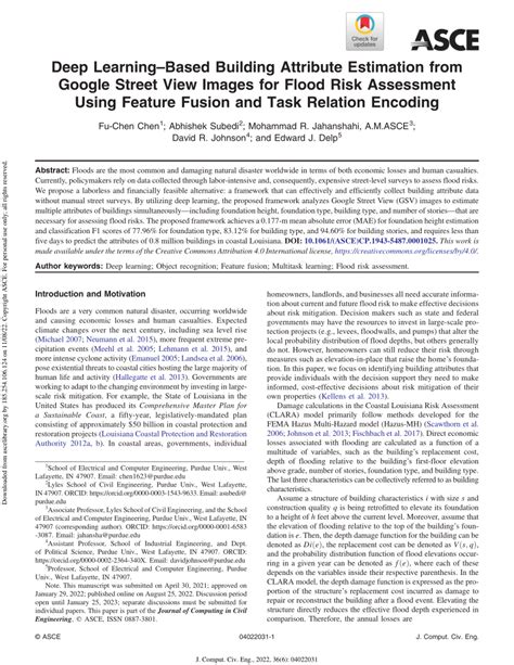 PDF Deep LearningBased Building Attribute Estimation From Google