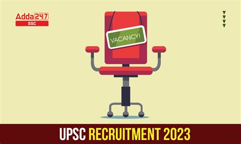 Upsc Recruitment 2023 Notificationapply Online For Various 146 Vacancies