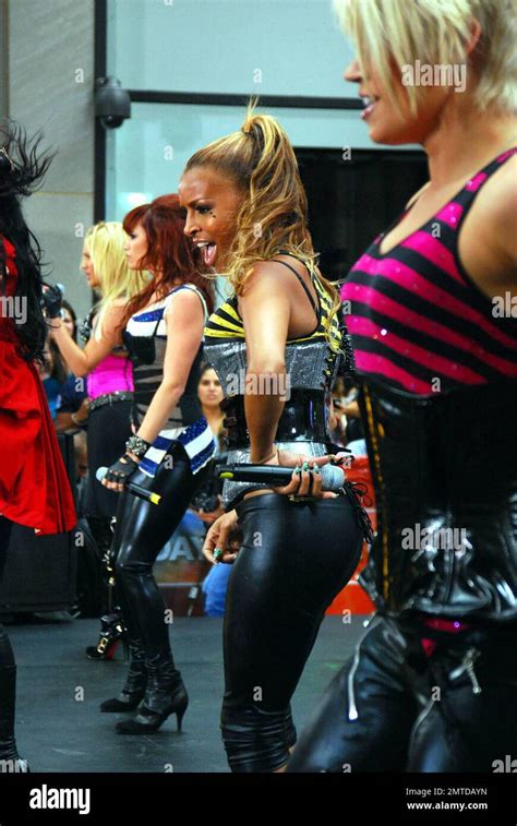 The Pussycat Dolls Perform Live On Nbc S Today Show At Rockefeller Plaza In New York Ny