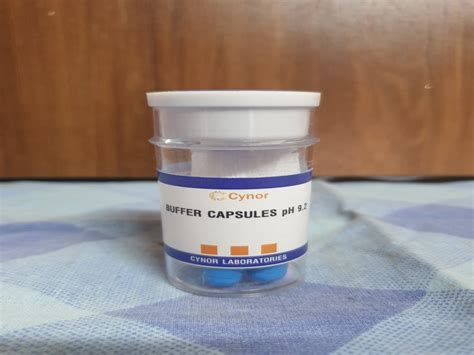 Buffer Capsule Ph 92 Grade Standard Analytical Grade At Best Price Buffer Capsule Ph 92 Grade Standard Analytical Grade At Best Price