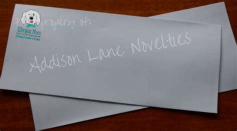 Custom Printed Return Address Envelopes For Size 10 Business Envelopes For Stationary Or