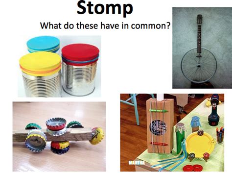 Stomp Class Junk Orchestra Teaching Resources
