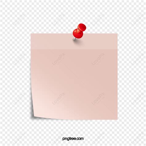 핑크 장식 만화 일러스트 플랫 노트 메모 메모지 포스트잇 직사각형 콜라주 Png 일러스트 무료 다운로드 Lovepik