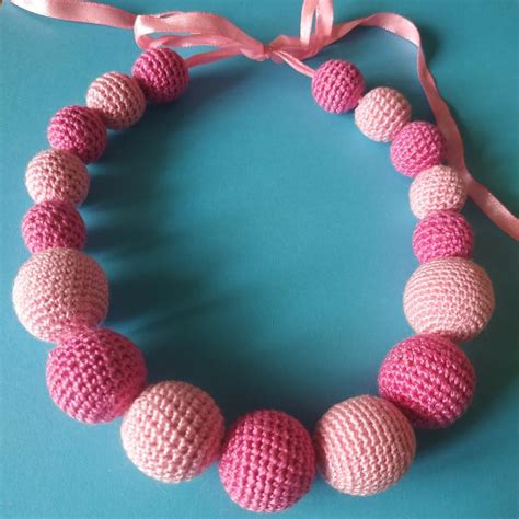 Вязаные бусы ожерелье — цена 210 грн в каталоге Колье и ожерелья Купить аксессуары по доступной