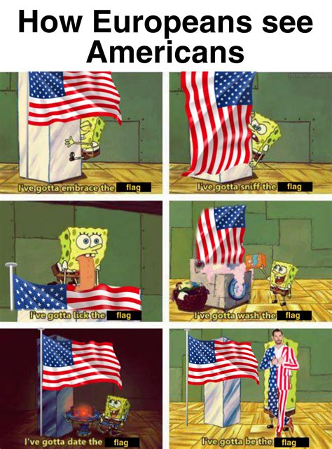 American Flag Meme