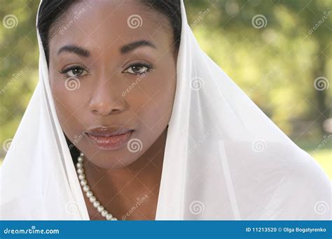 Muslim Woman Head Scarf Stock Photo Image Of Clothing