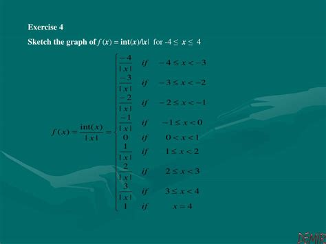 Ppt The Greatest Integer Function Powerpoint Presentation Free Download Id
