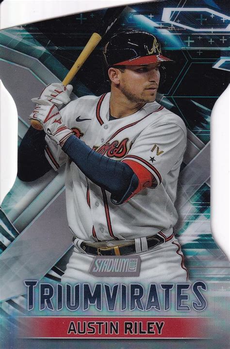 2023 Stadium Club Triumvirates T 16 Austin Riley Trading Card Database