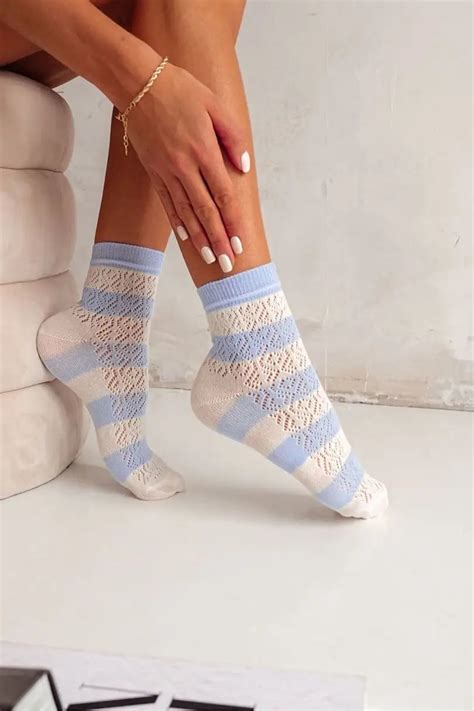 Calze Corte Da Donna Traforate In Cotone 0989003 Lullaby Lingerie