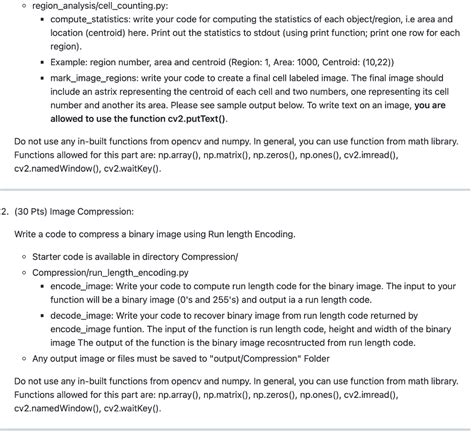 Solved Digital Image Processing Python If You Get The Right Chegg