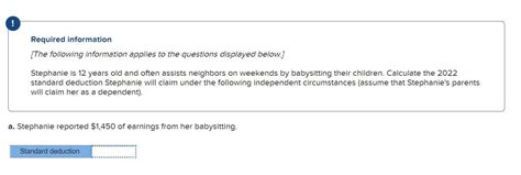 Solved Required Information The Following Information