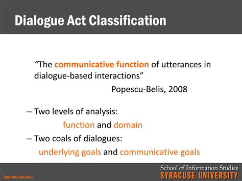 Ppt An Investigation Of Digital Reference Interviews A Dialogue Act Approach Powerpoint