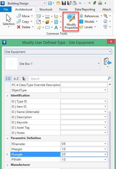 Openbuildings How To Update Datagroup Enabled Parametric Cells Communities