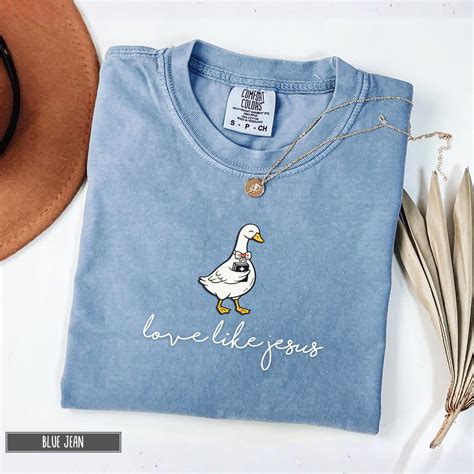 Love Like Jesus Shirt Custom Silly Goose Christian Shirt Religious