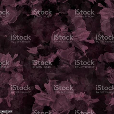 꽃의 완벽 한 패턴입니다 꽃 추상 분홍색과 검정색 배경입니다 인사말 카드 직물 및 벽지에 대 한 배경 개화기에 대한 스톡 사진 및 기타 이미지 Istock