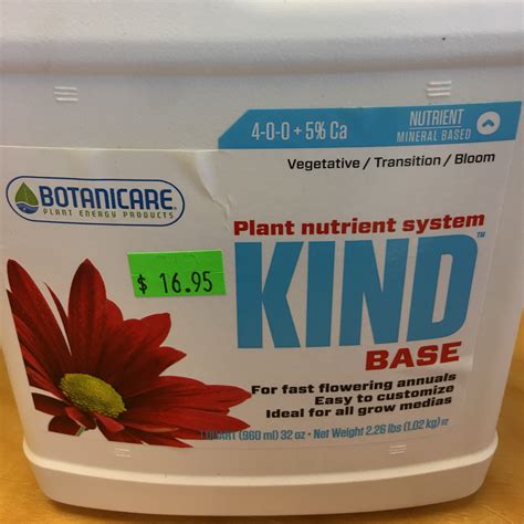 Kind Base Botanicare
