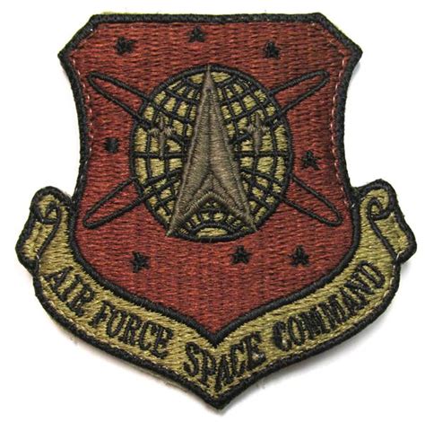 Air Force Space Command Ocp Patch Afspc Spice Brown