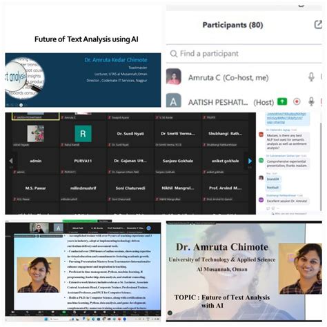dr amruta chopade chimote on linkedin ai techtrends facultydevelopmentprogram