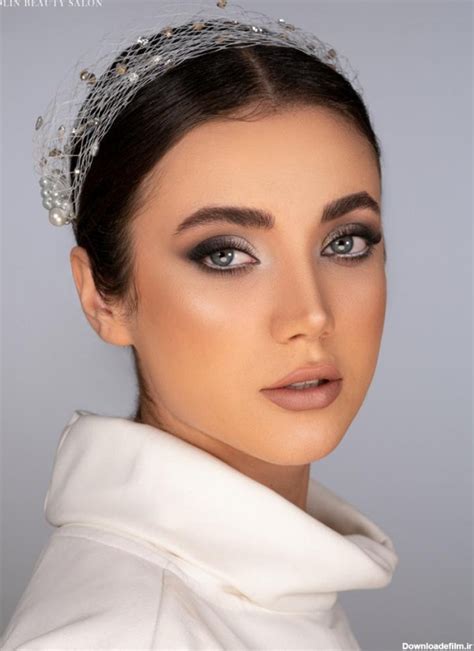 عکس صورت عروس ارایش کرده