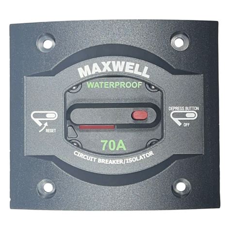maxwell 70a circuit breaker chains ropes anchors