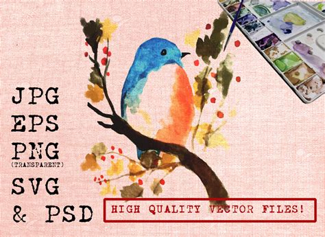 Watercolor Bird Graphic By Ambar Art · Creative Fabrica