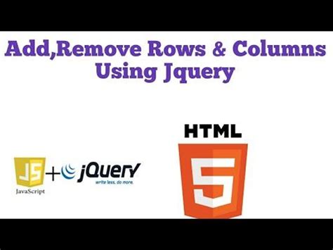 Html Table Rows And Columns Decoration Examples