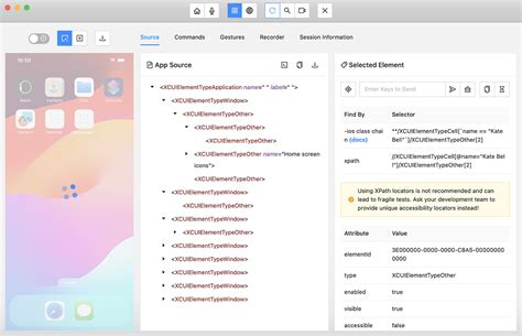 I Cant Get Appium Inspector Working With Ios 17 Webview Issuesbugs Appium Discuss