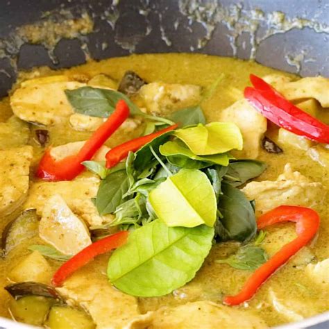 Thai Green Chicken Curry Gaeng Keow Wan Wandercooks