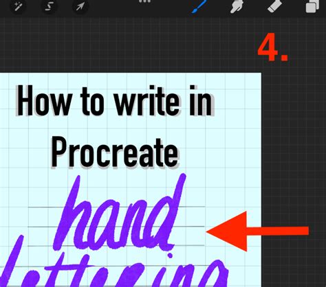 3 Ways To Write In Procreate Hand Lettering