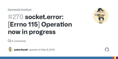 Socket Error Errno Operation Now In Progress Issue Jtpereyda Boofuzz GitHub