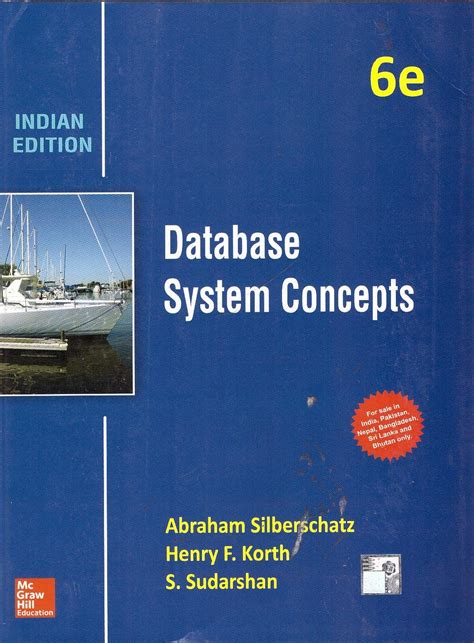 Database System Concepts Abraham Silberschatz Henry F Korth And S Sudarshan 9789332901384