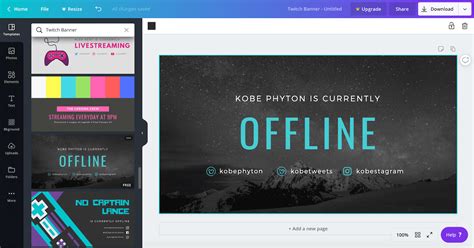 créer une bannière twitch youtube 5 logiciels streamogaming hot sex picture