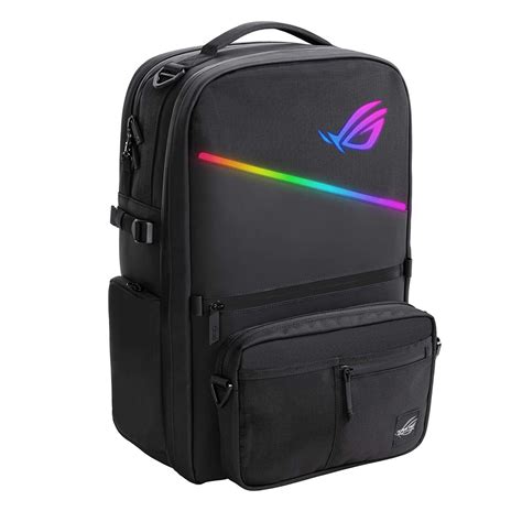 Rog Ranger Bp3703g Aura Rgb Modular 17 Inch Gaming Backpack Black