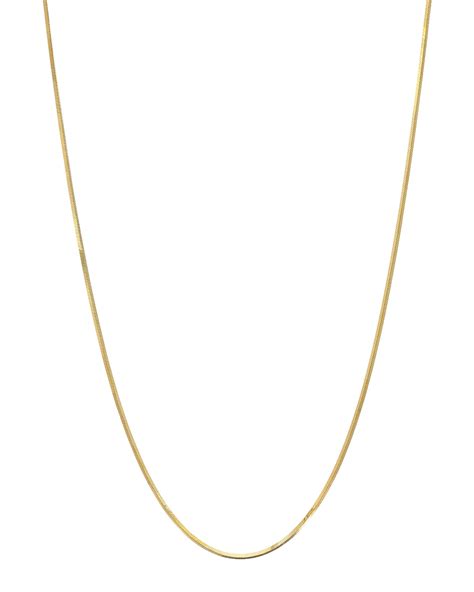 Zoe Lev Jewelry 14k Gold Paper Clip Chain Necklace Neiman Marcus