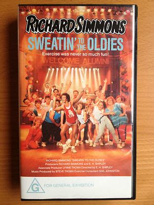 Richard Simmons ~ Sweatin To The Oldies ~ Vhs Video Ebay Australia